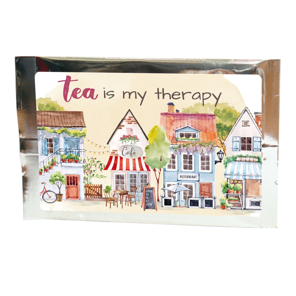 TEA DESIRE'S TEA POSTCARD | TEA IS MY THERAPY | TEA GREETINGS – Tea Desire