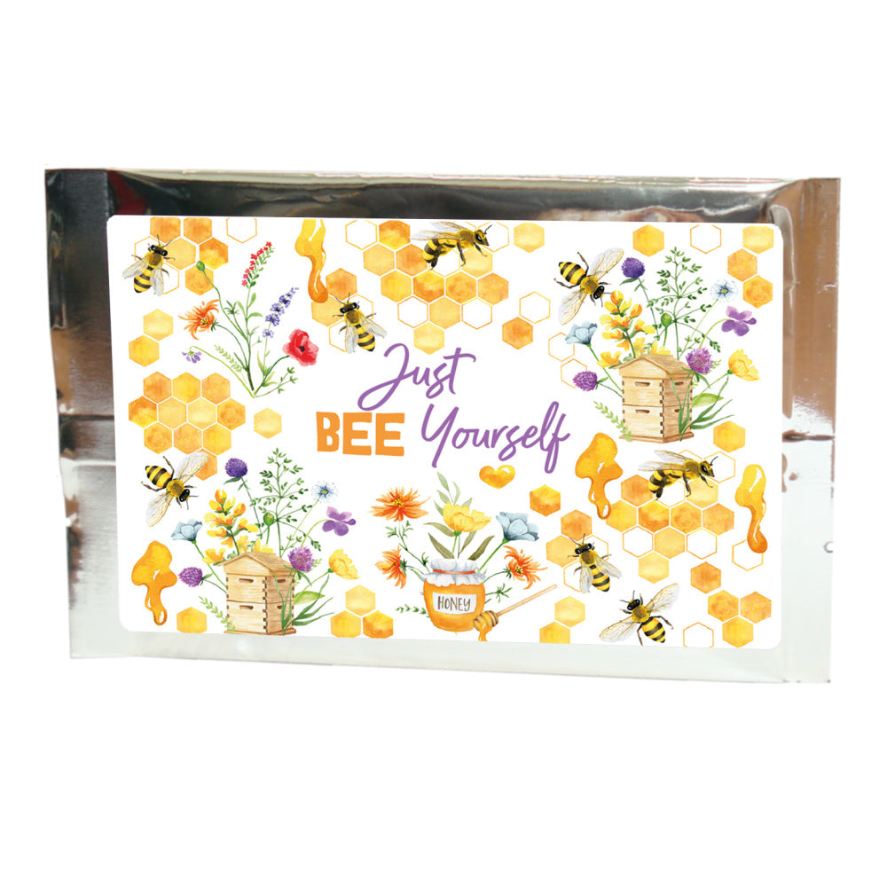 TEA DESIRE'S TEAPOSTCARD 'JUST BEE YOURSELF' TEA GREETINGS – Tea Desire