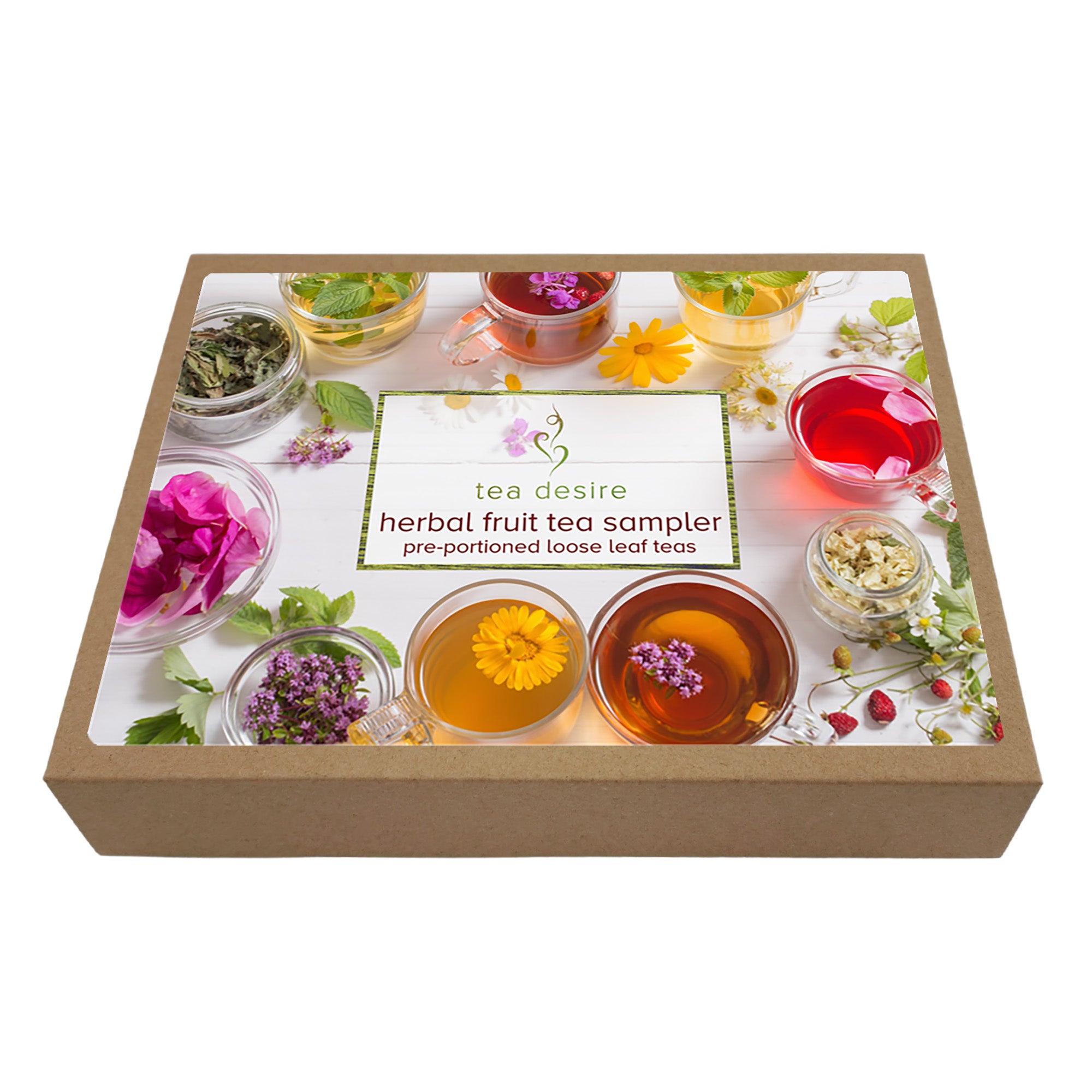 tea sampler herbal fruit | Tea Desire