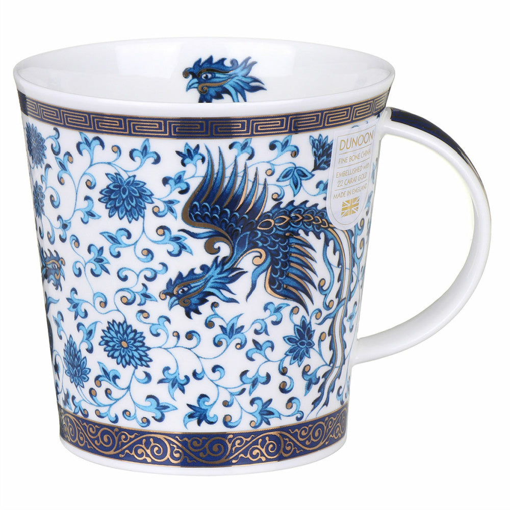 Tea Desire | Blue Ming Phoenix Mug made by Dunoon England
