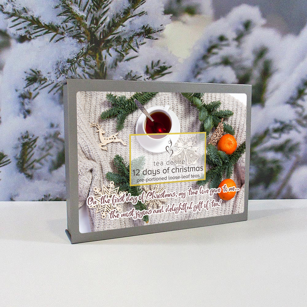 Tea Desire's 12 Days of Christmas Tea Sampler